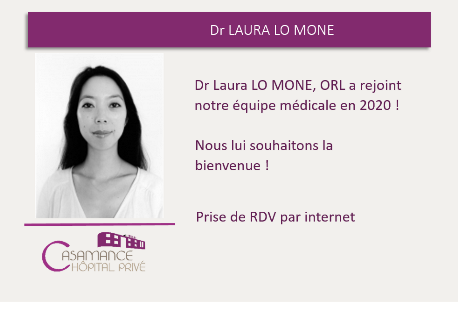 Dr Laura LO MONE, ORL